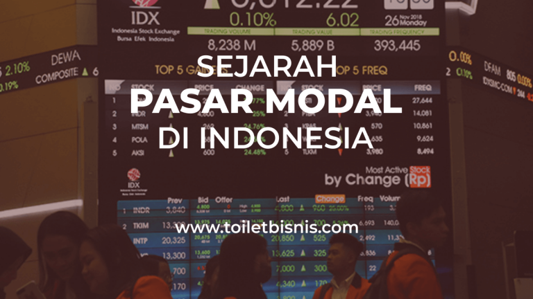 Sejarah Pasar Modal di Indonesia dari Masa Kolonial Hingga Saat Ini Sejarah Pasar Modal di Indonesia dari Masa Kolonial Hingga Saat Ini